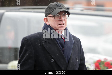 Albert Scanlon Funeral - Manchester Stock Photo - Alamy