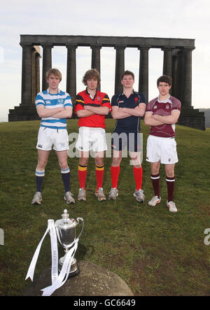 Edinburgh Academy's Mike Allingham (Blue and White), Stewarts Melville ...