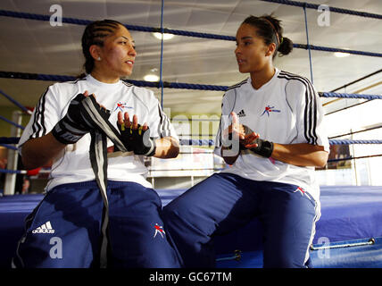 Olympic boxing hopeful Hannah Beharry, British number one in the 48kg ...