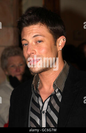 Duncan James arrives for the Stephen Gately Memorial Service, at the ...