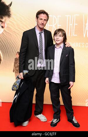 The films star, Max Records arriving for the UK premiere of Where The ...