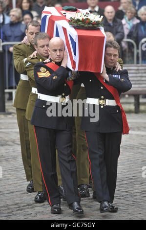 Staff Sergeant Olaf Schmid funeral Stock Photo - Alamy