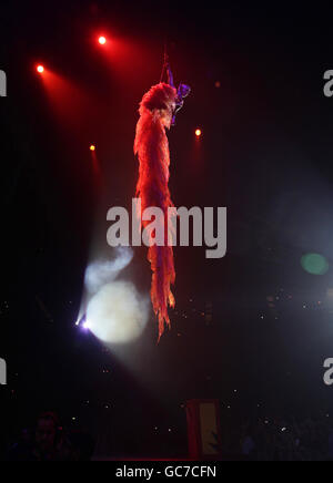 Pink performs at the O2. Pink pictured performing at the O2 Arena ...