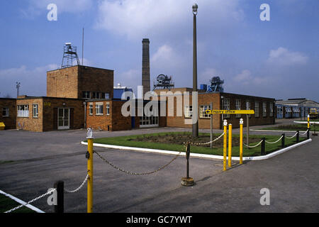 Industry - Coal Mining - Bagworth Colliery - Leicestershire Stock Photo ...