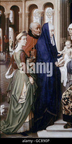 Rogier van der Weyden - Columba Altarpiece Stock Photo - Alamy