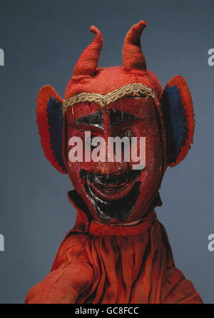 A devil hand puppet Stock Photo - Alamy