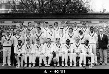 Cricket - Middlesex County Cricket Club - 1987 - Portraits Stock Photo ...
