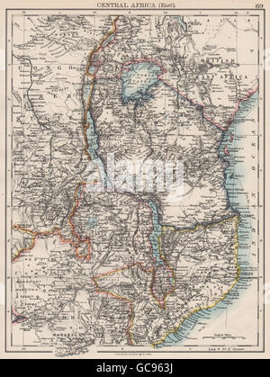 COLONIAL EAST AFRICA. German/British/Portuguese East Africa. Tanzania ...