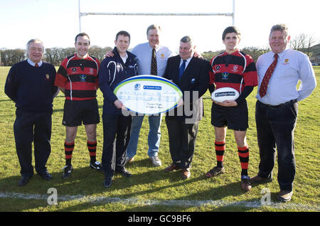 Cheque Presentation with club captain Cameron Ewer, Scottish Hydro ...