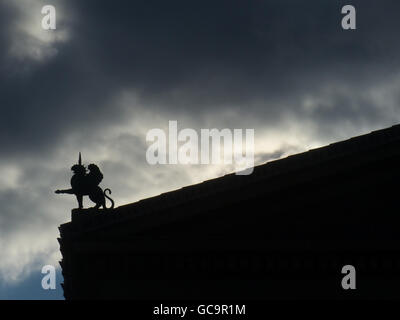 scenes of Philadelphia,Pa.,clock,statues waterworks and traffic ...