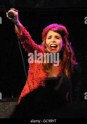 British singer Paloma Faith performs on stage during V Festival 2015 at ...
