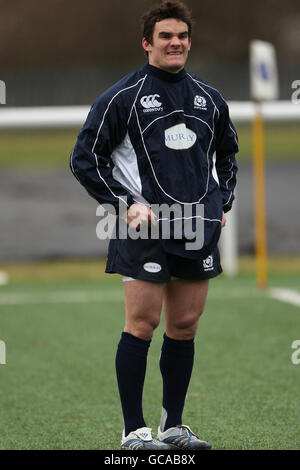 Rugby Union - Scotland Training Pre France - Murrayfield. Graham ...