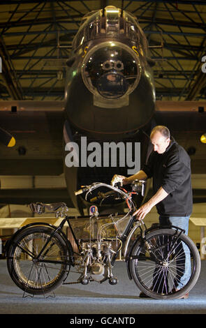 Bonhams sale of Pioneer, Vintage and Collectors Motorcycles Stock Photo ...