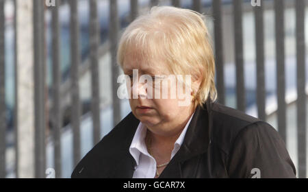 Sandra Fleeman, arrives at Glasgow High Court, where Paul Lyons, 28, a ...