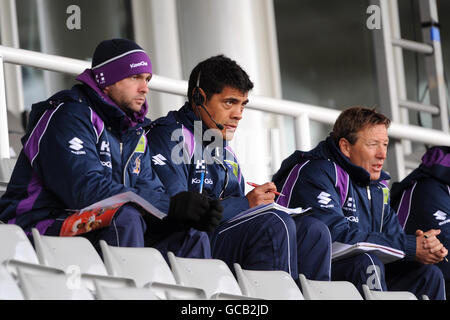 Coach of the Storm Craig Bellamy (right) kisses Cooper Cronk after the ...
