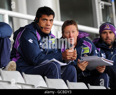 Storm head coach Craig Bellamy following the NRL Round 16 match between ...