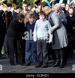 David Markland funeral Stock Photo - Alamy