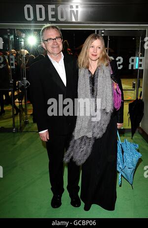 Harry Enfield and his wife Lucy arriving for the Royal world premiere ...