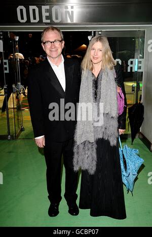Harry Enfield and his wife Lucy arriving for the Royal world premiere ...