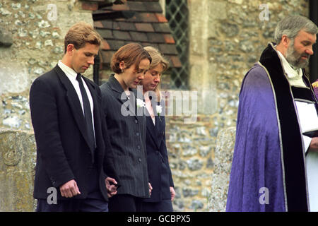THE FUNERAL OF MRS JANET BROWN, WHICH TOOK PLACE AT ST MARY THE VIRGIN ...