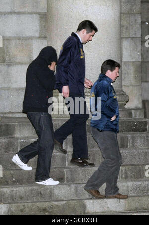 Cartoonist death plot Stock Photo - Alamy