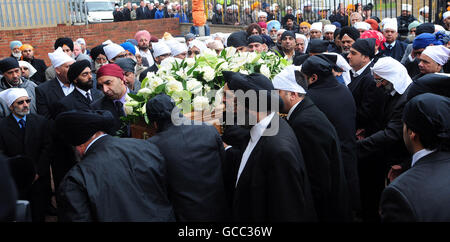 The Sikh Temple in Huddersfield where the funeral service for ...
