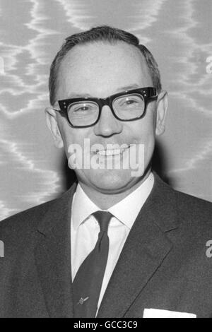 Commentator Harry Carpenter, who awarded the Best Young Boxer of 1967 ...