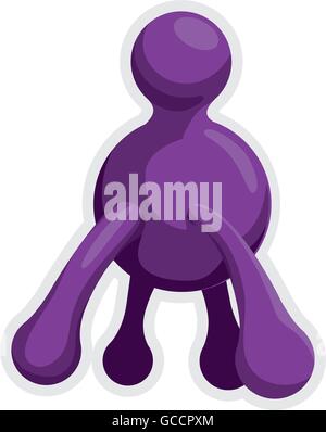 Massage machine icon. Spa center design. Vector graphic Stock Vector ...