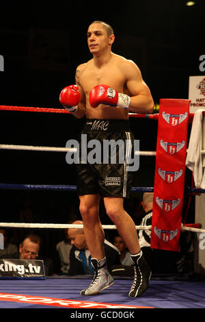 Boxing - Light Heavyweight Bout - Danny McIntosh v Tony Oakey Stock ...