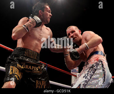 Paul Smith (left) and Tony Dodson during the BBBofC British super ...