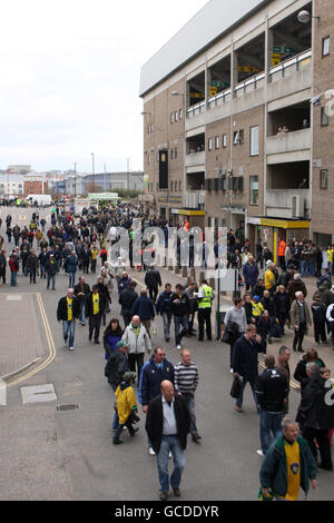 A general view of Carrow Road prior to the Carabao Cup match Norwich ...