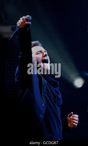 Irish singer Ronan Keating is pictured at a photoshoot in Berlin ...