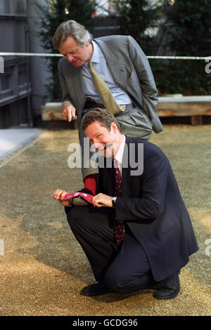 CHANNEL 4 CHIEF EXECUTIVE MICHAEL GRADE WITH FORMER BIG BREAKFAST ...