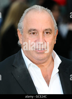 British businessman Sir Philip Green pictured talking at Arcadia Group ...