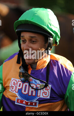 Horse Racing - Nottingham Racecourse. Royston Ffrench, Jockey Stock ...