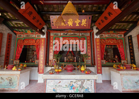 Ping Shan Heritage Trail Hung Shing Temple in Hong Kong Stock Photo - Alamy