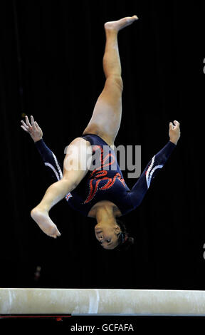 Nicole Hibbert of Great Britain in action during the Artistic ...
