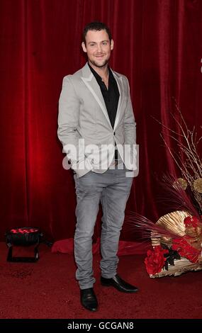 Kent Riley arriving for the 2010 British Soap Awards at the ITV Studios ...