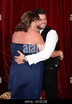 Cheryl Fergison and Keith Duffy 2010 British Soap Awards held at the ...