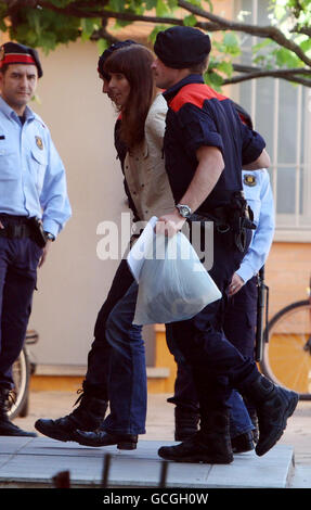 Lianne Smith as she is transferred to a prison in Girona, Spain. Smith ...