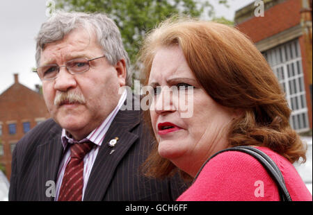 Margaret Igoe outside Glasgow High Court, where her daughter Caroline ...