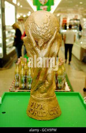 Chocolate World Cup trophy Stock Photo - Alamy
