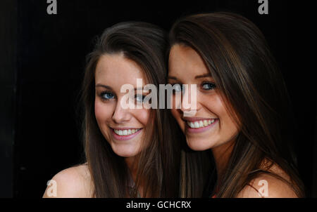 Pearl Day (left) and Ruby Day from east London are winners of the Wispa ...