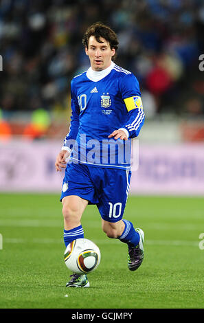 Lionel Messi 2010 FIFA World Cup - Argentina vs. Mexico (3-1) - at ...