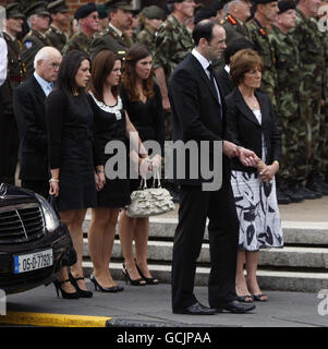 The body of the former Defence Forces Chief of Staff Lieutenant General ...