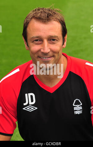 Nottingham Forest first team coach Steve Stone during the warm up ...