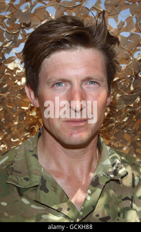 Commanding Officer of 1 Scots Lieutenant Colonel Charlie Herbert OBE at ...