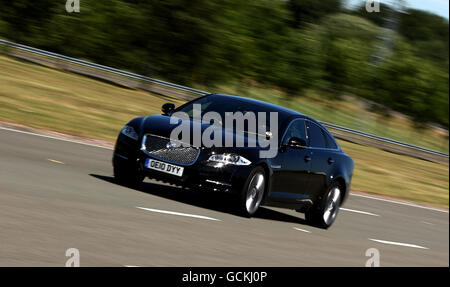 Cricket - England Stars Interview - Jaguar Race Track Stock Photo - Alamy
