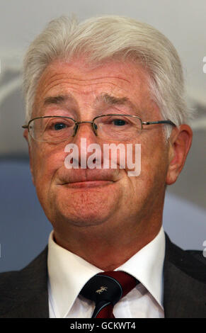 Retired British businessman Christopher Tappin talks to his spokesman ...