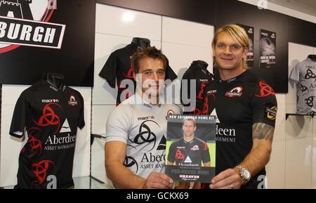 Rugby Union - Edinburgh Squad Photo - Murrayfield. Edinburgh's Scott ...